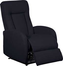 Kittering Denim Blue Polypropylene Fabric Recliner | Rooms to Go