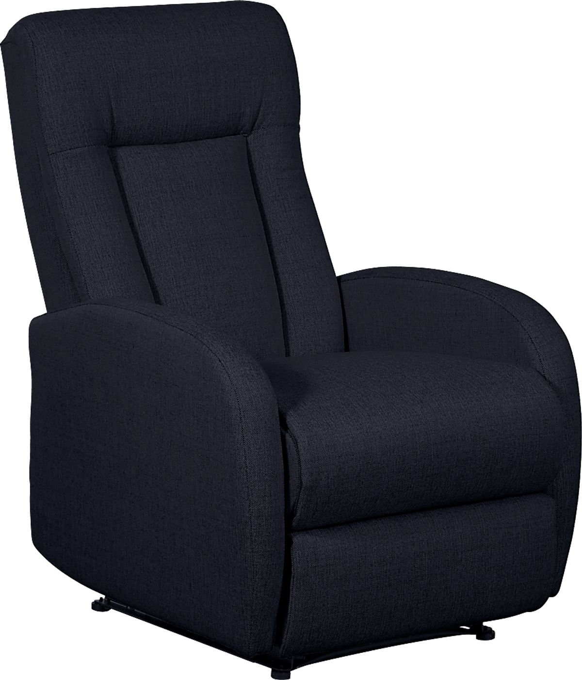 Kittering Denim Blue Polypropylene Fabric Recliner | Rooms to Go