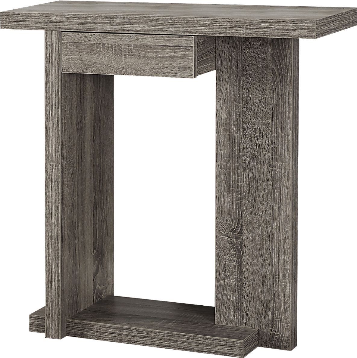Kittrell Taupe Console Table - Rooms To Go