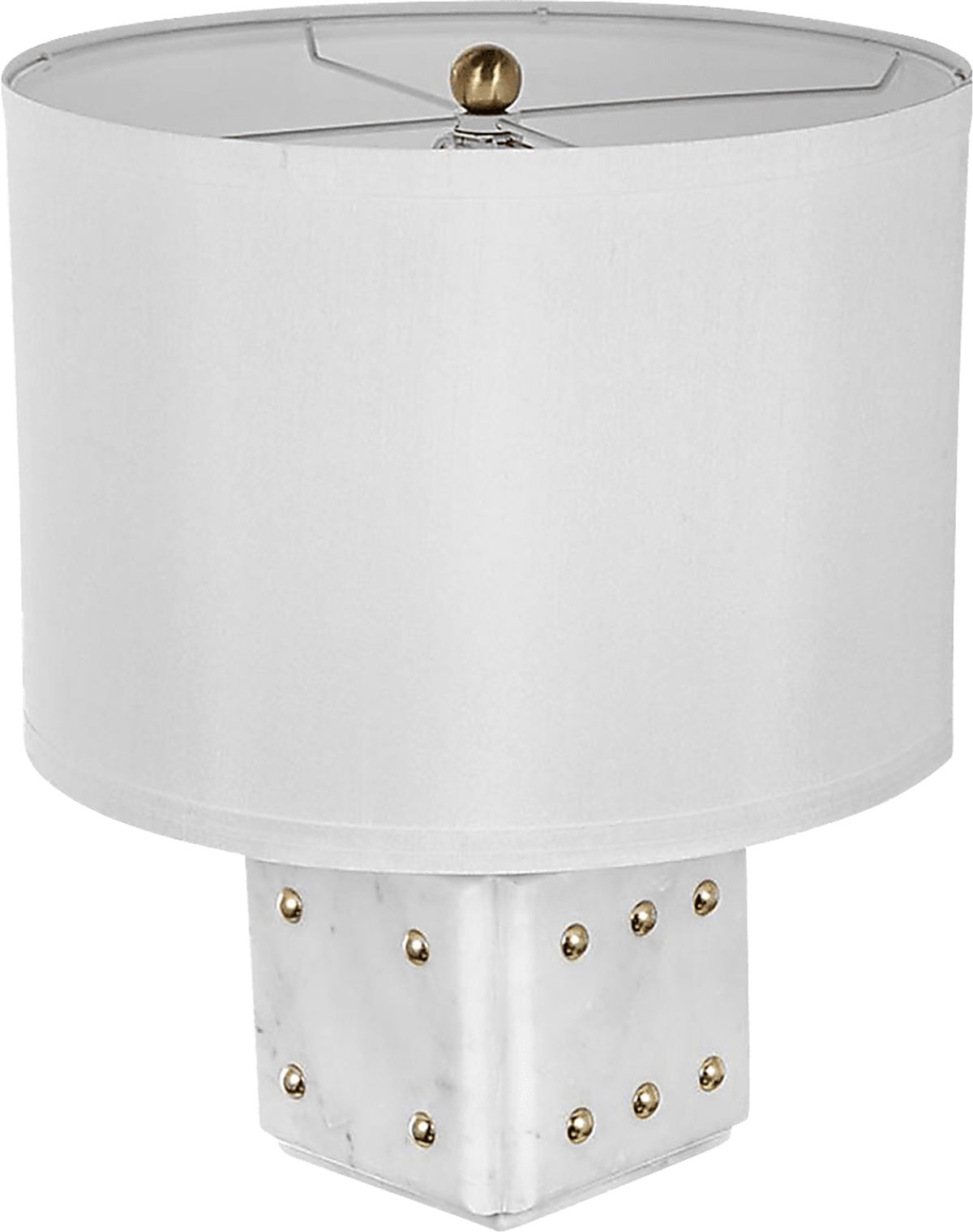 Klinger Shade White Table Lamp | Rooms to Go