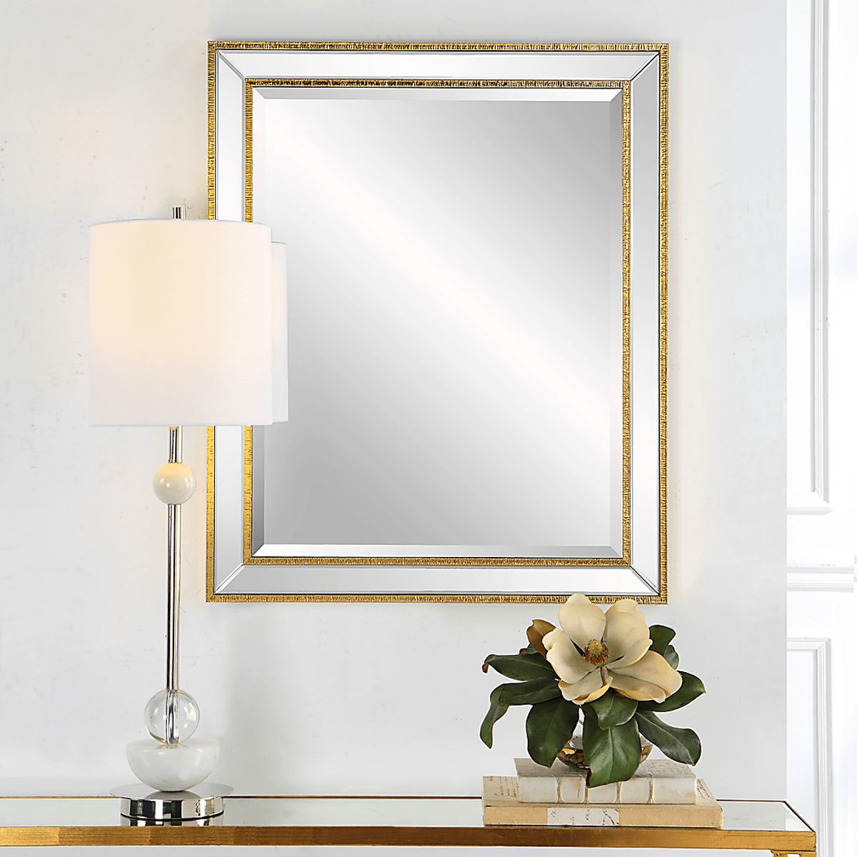 Klio Gold Colors,Metal Yellow Mirror | Rooms to Go