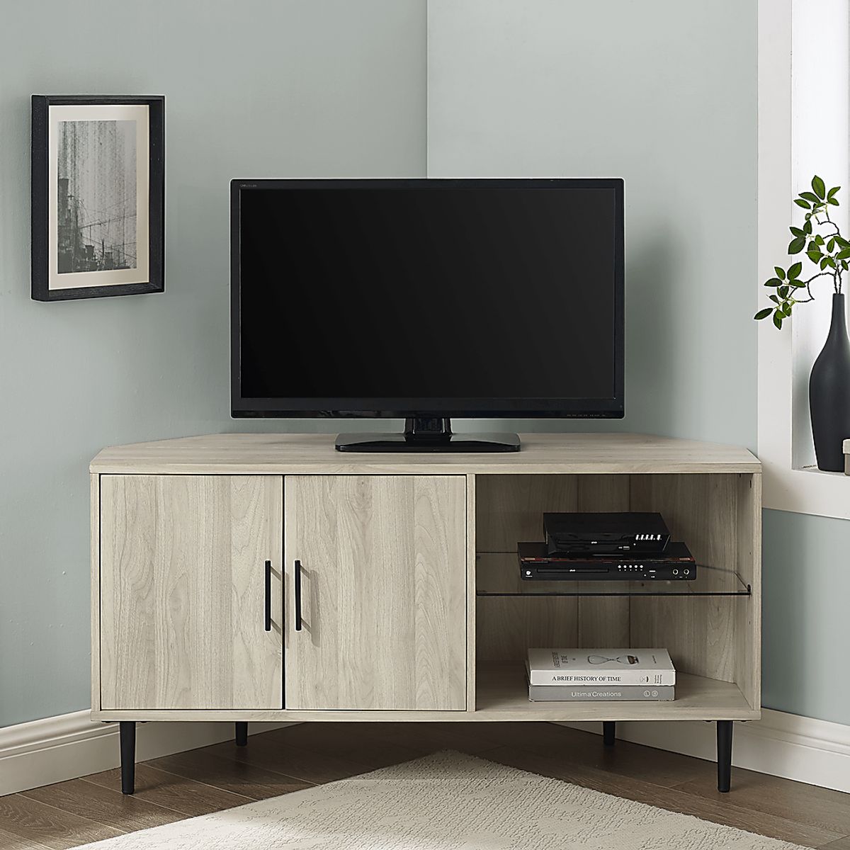 Knollhaven Birch Light Wood 48" Console | Rooms to Go