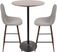 Kokai Walnut Dark Wood 3 Pc Dining Set - Rooms To Go