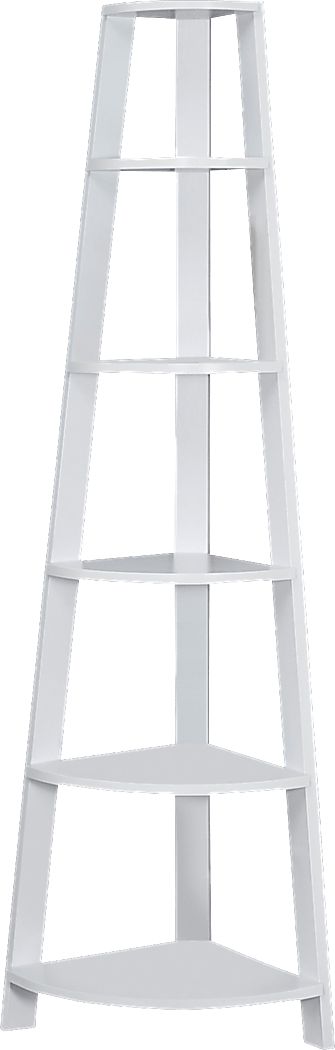 Korgan White Bookcase - Rooms To Go