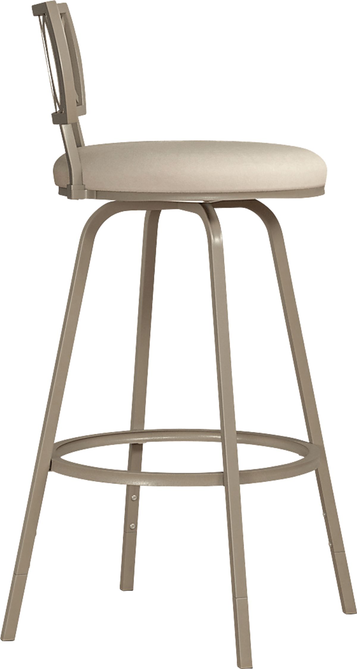 Kornblum Beige Colors,Light Wood,White Adjustable Height Upholstered ...