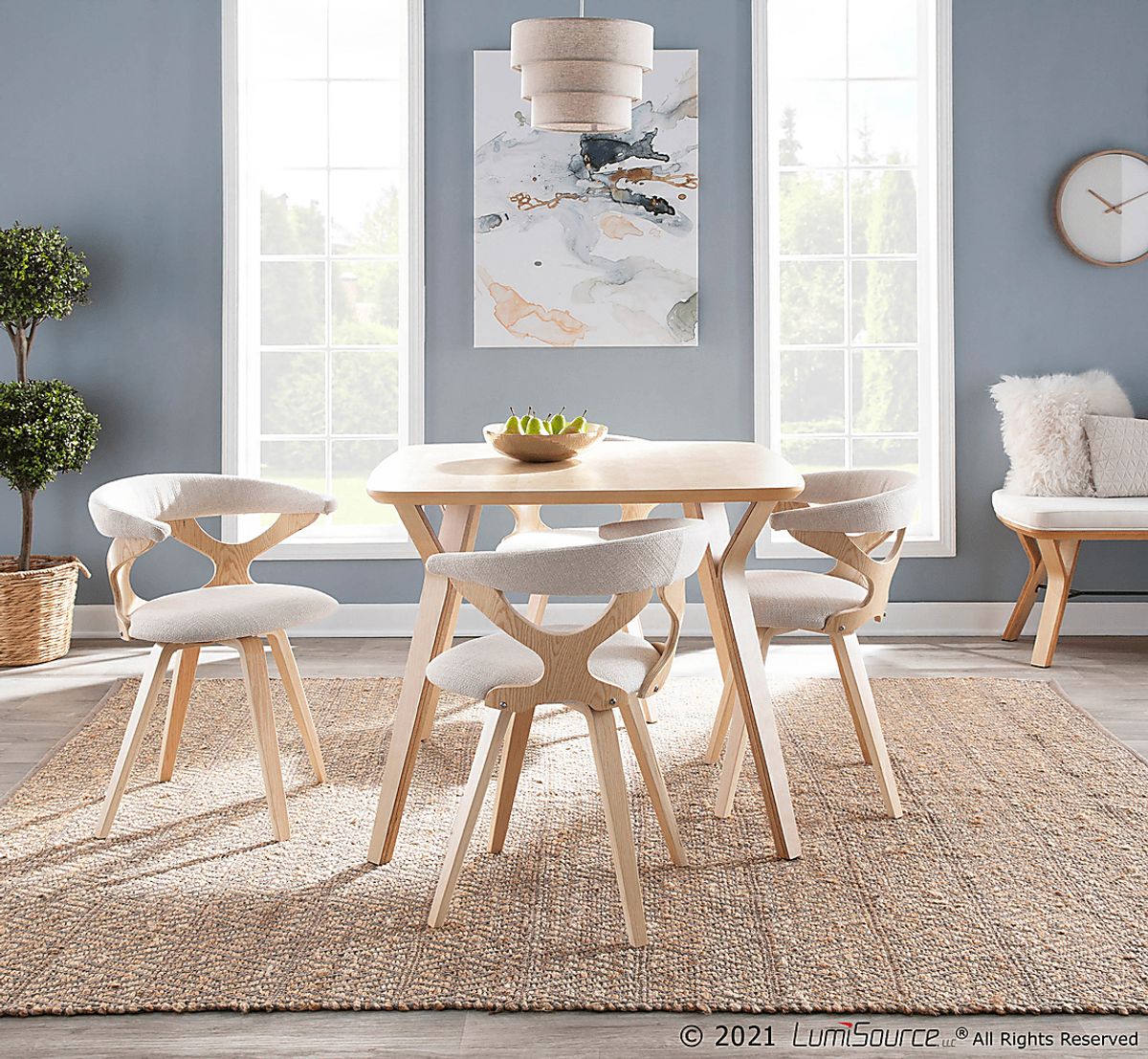 Krameria Natural Light Wood Dining Table | Rooms to Go