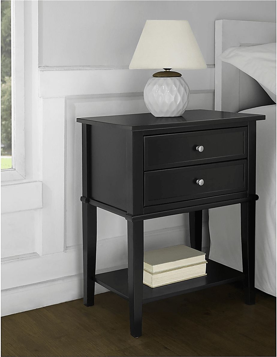 Kuhle Black Accent Table - Rooms To Go