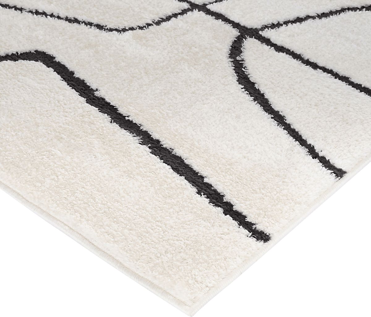 Kulari Black,Ivory Beige,Black Rugs | Rooms to Go