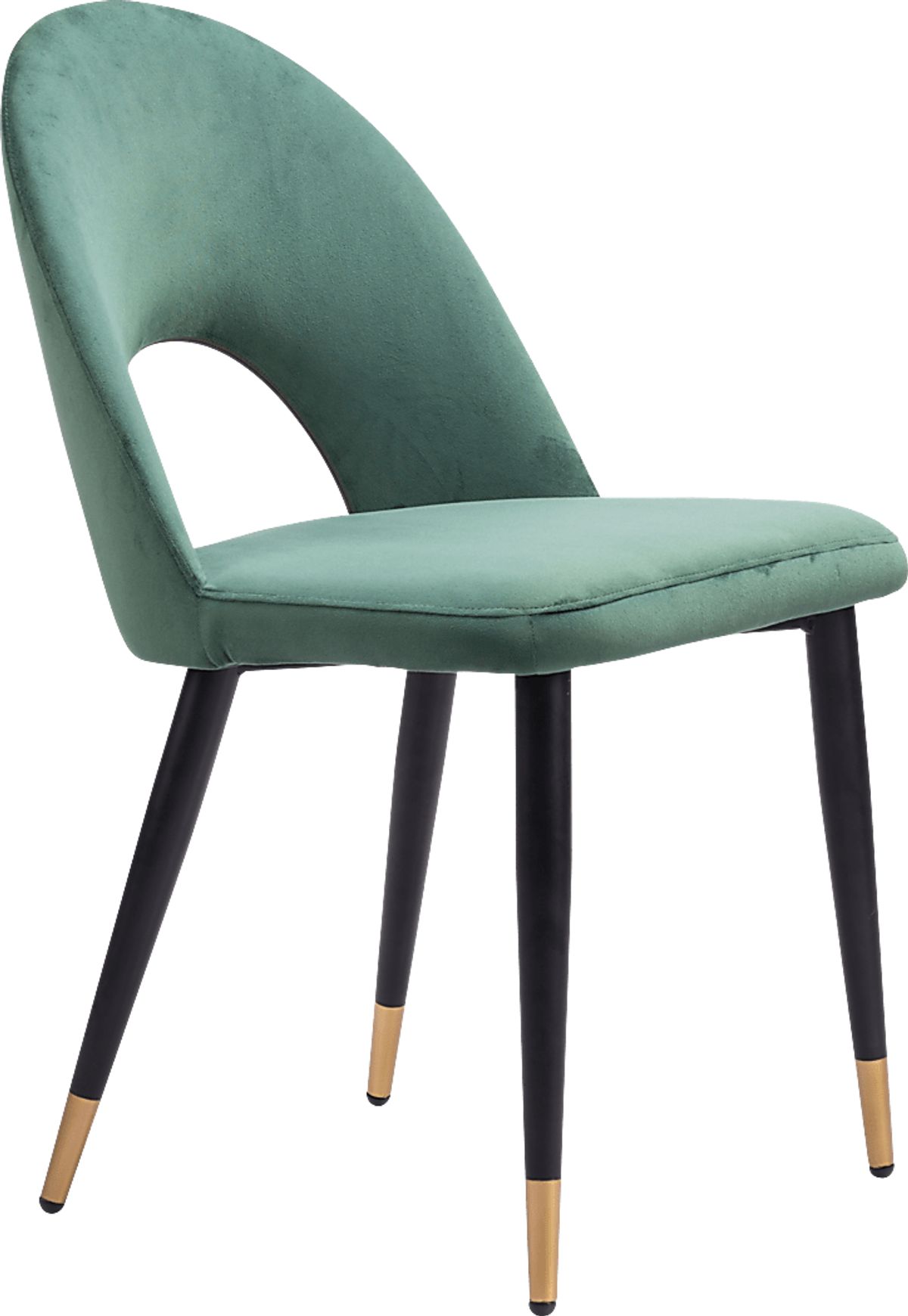 Kuranda Green Polyester Fabric Dining Chair, Set Of 2 | Rooms to Go