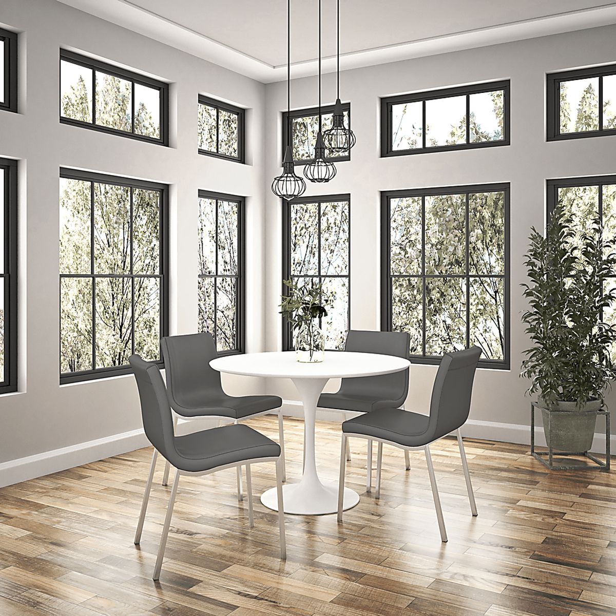 Kurela II White Colors,White Dining Table | Rooms to Go