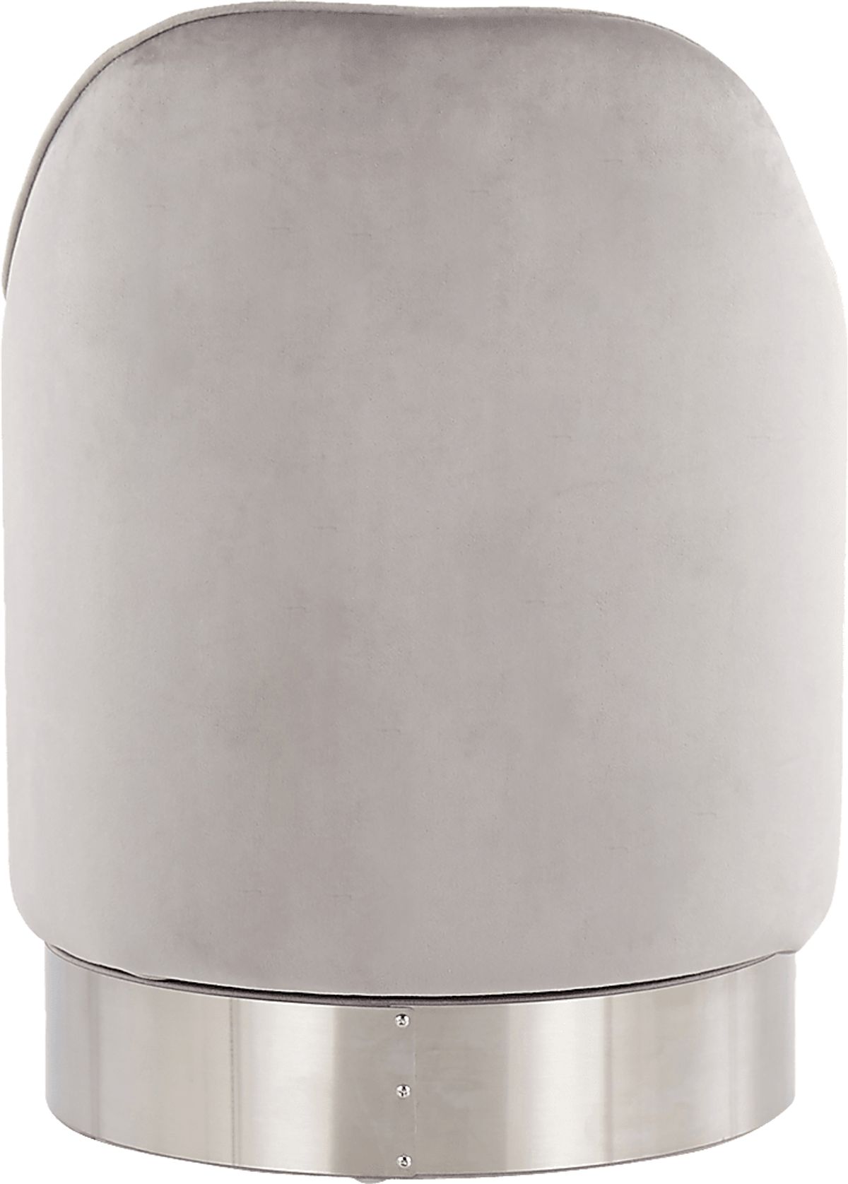Kylman Silver Gray Vanity Stool | Rooms to Go