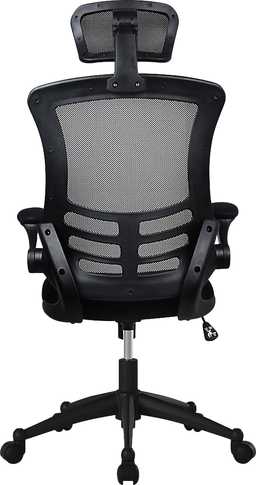 Kyman Black Nylon,Polyester Fabric Desk Chair | Rooms to Go
