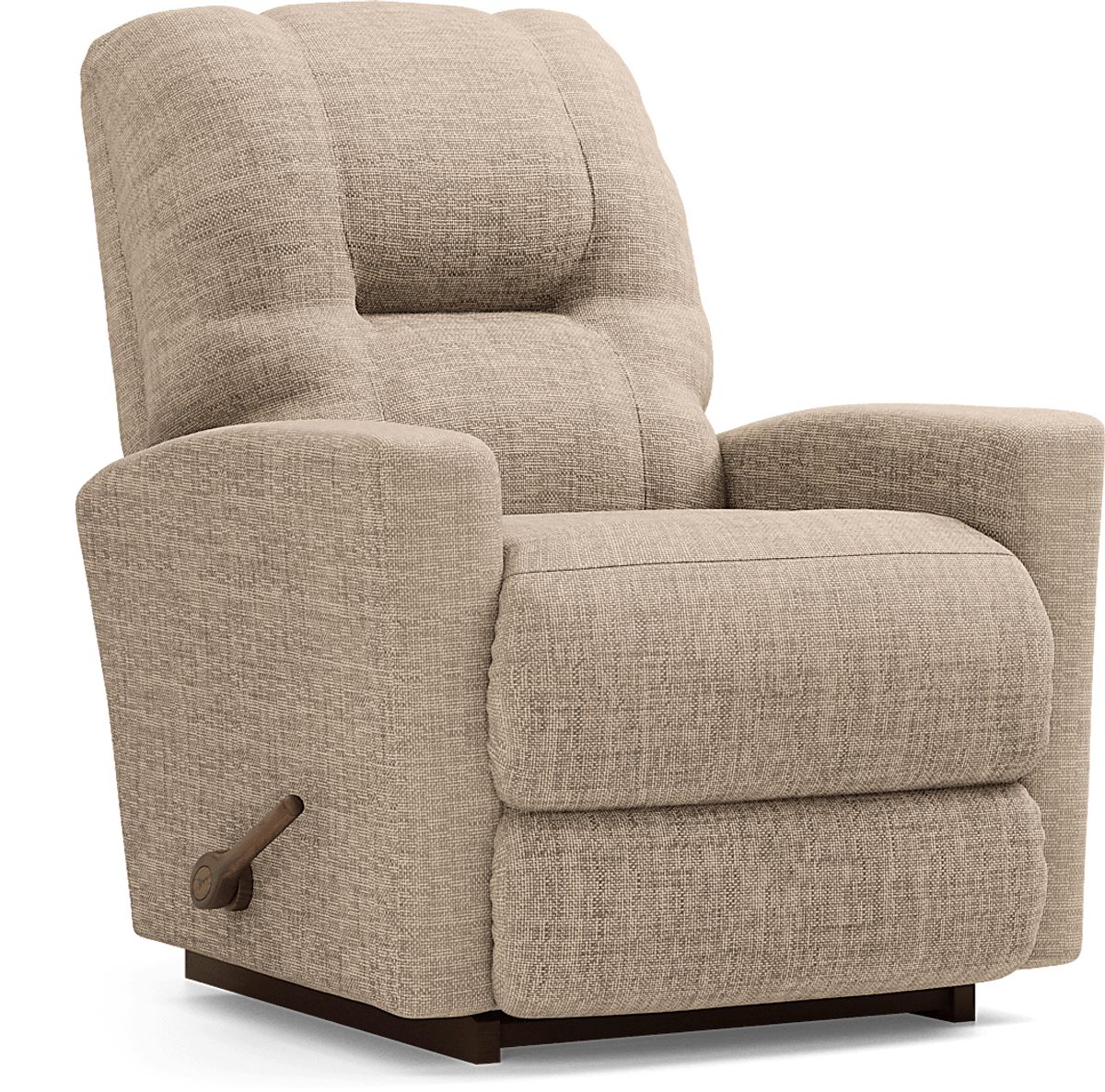 La-Z-Boy Casey I Beige Polyester Fabric Rocker Recliner | Rooms to Go