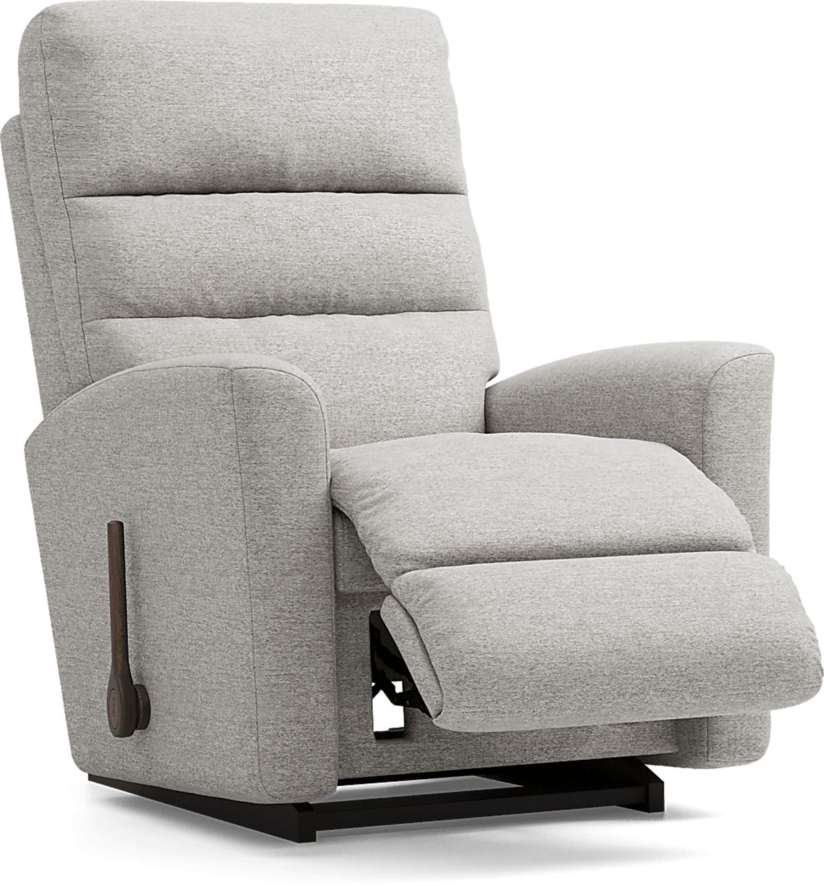 La-Z-Boy Liam I Gray Polyester Fabric Rocker Recliner | Rooms to Go