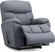 La-Z-Boy Morrison I Slate Blue Polyester Fabric Rocker Recliner - Rooms ...