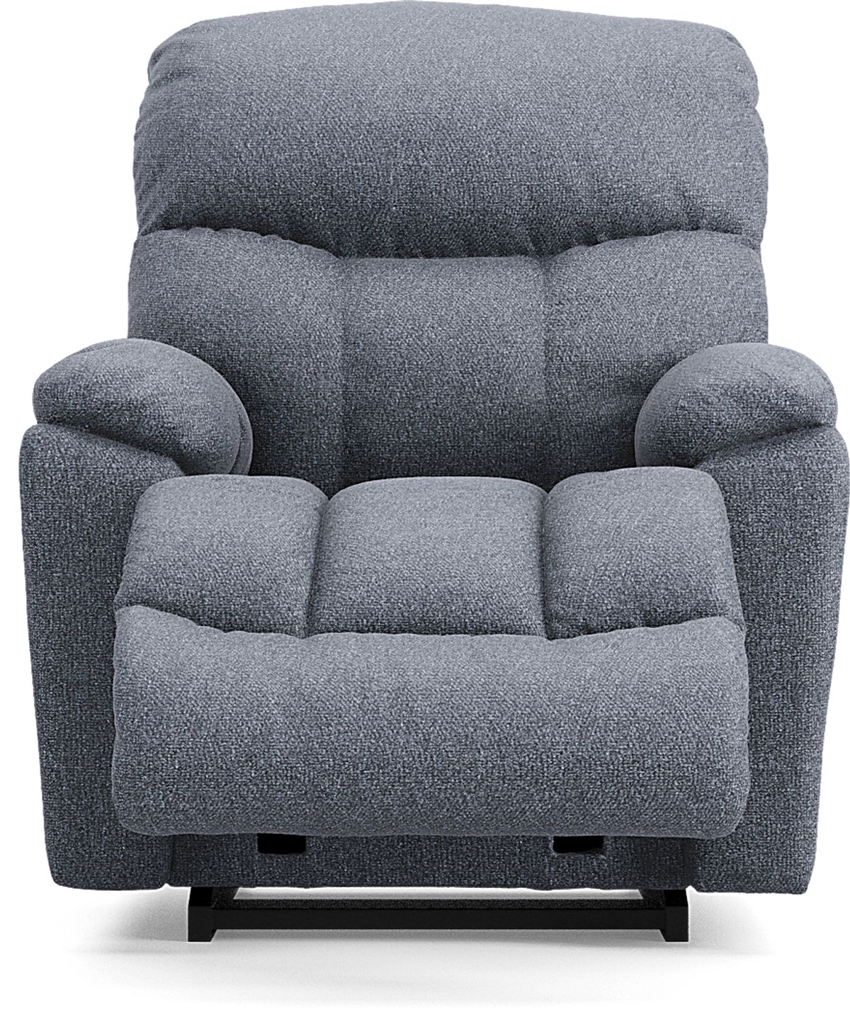 La-Z-Boy Morrison I Slate Blue Polyester Fabric Rocker Recliner | Rooms ...