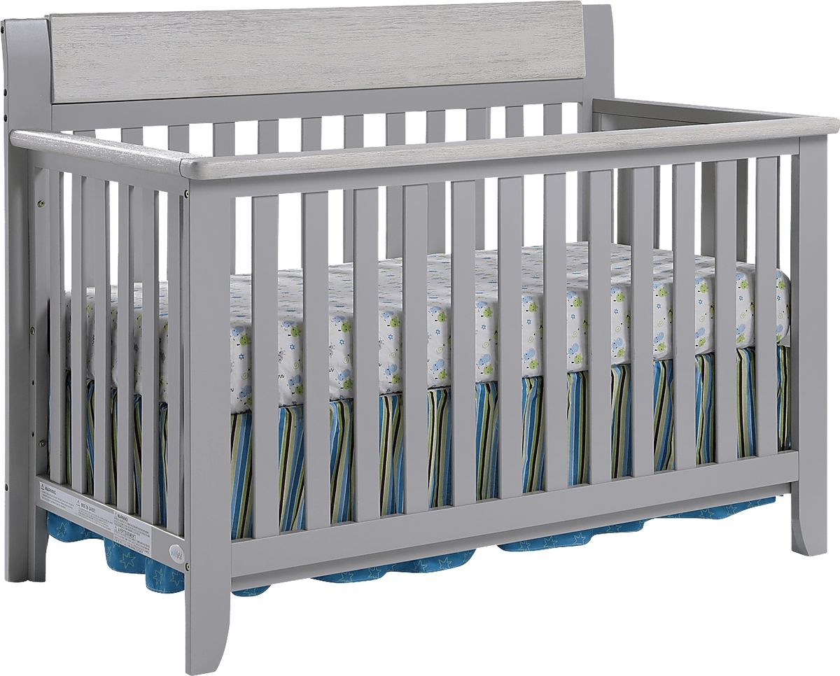 Lachlan Gray Crib | Rooms to Go