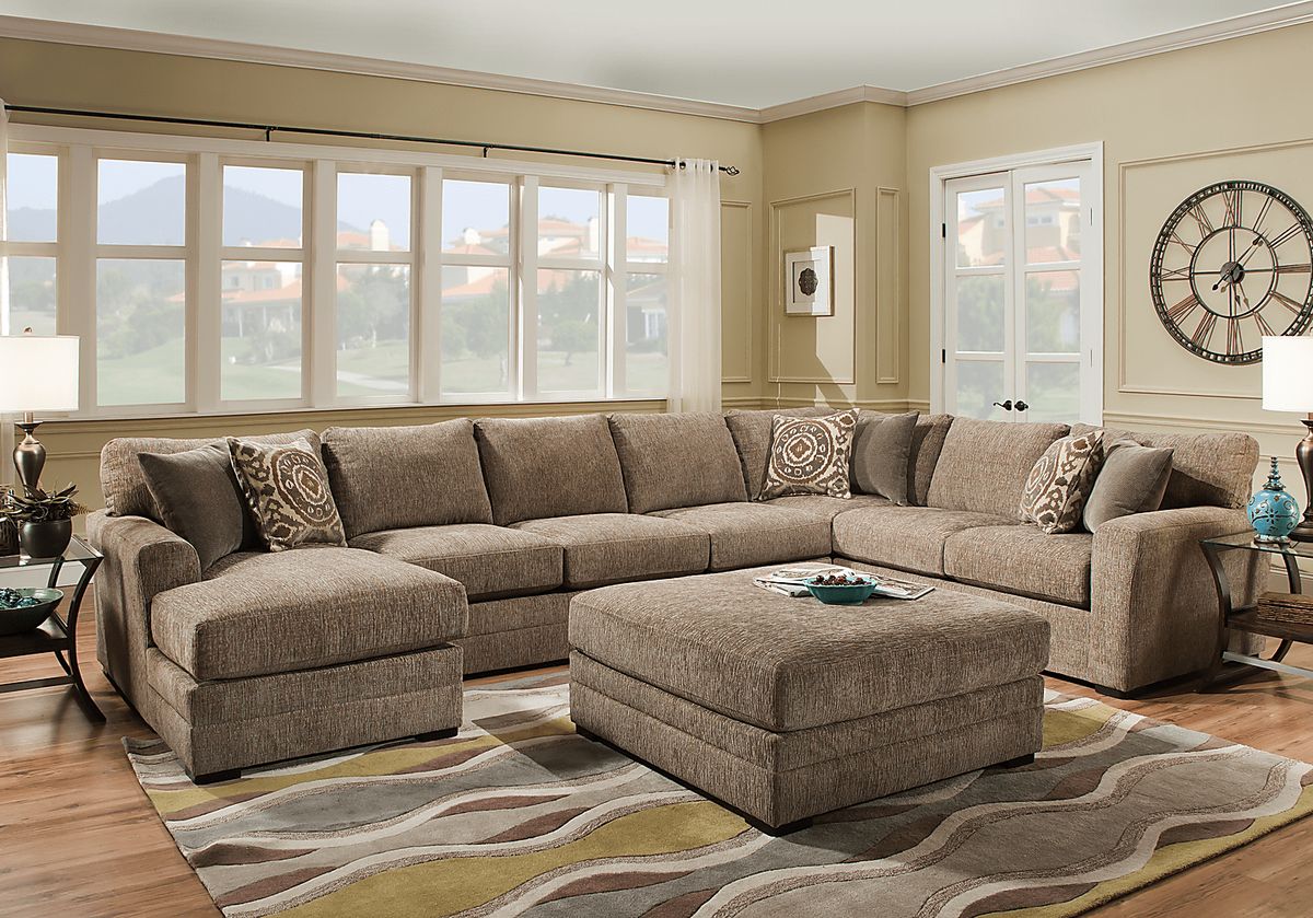 Taupe sectional store