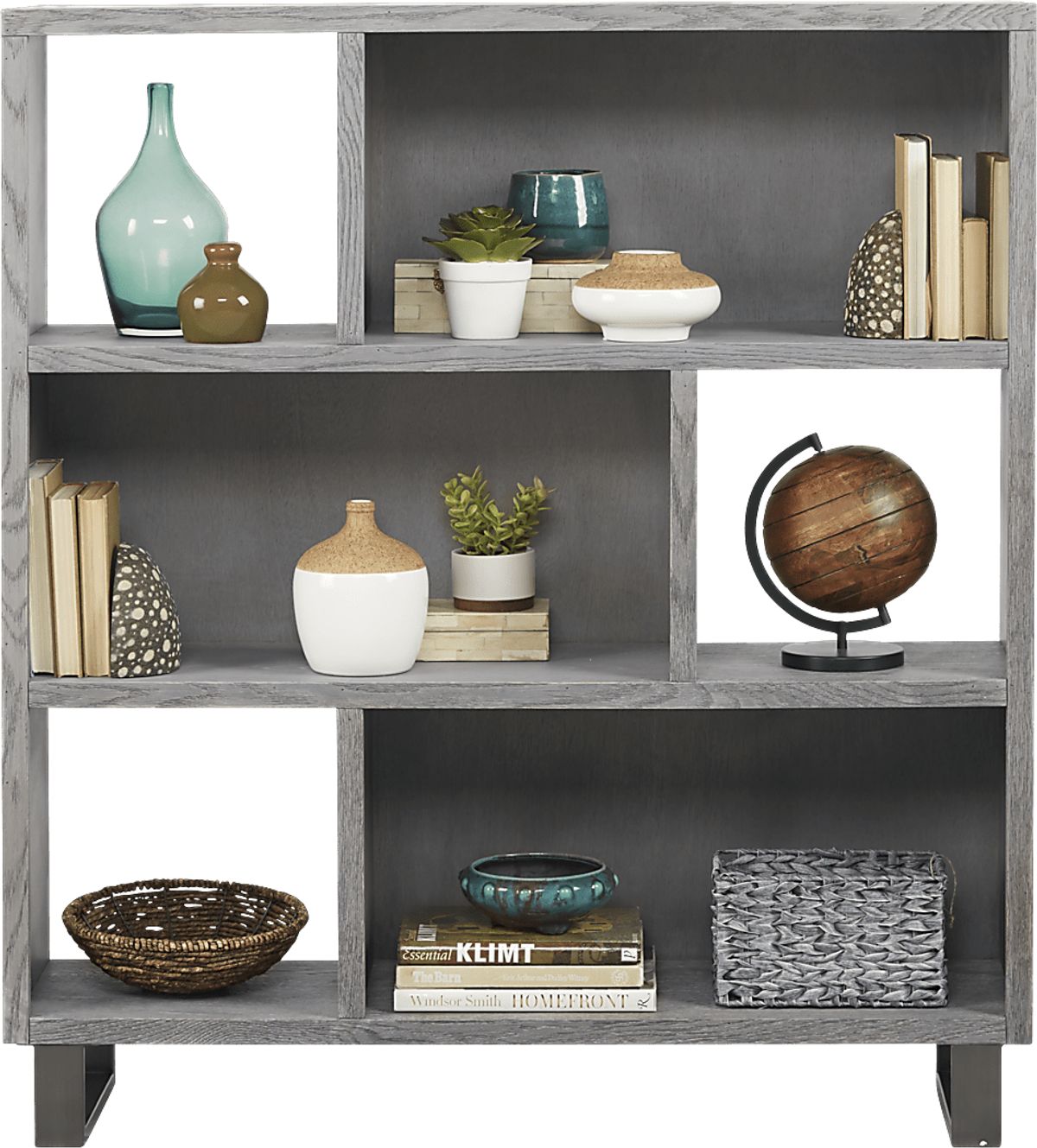 Lake Ridge Gray Display Cabinet | Rooms to Go