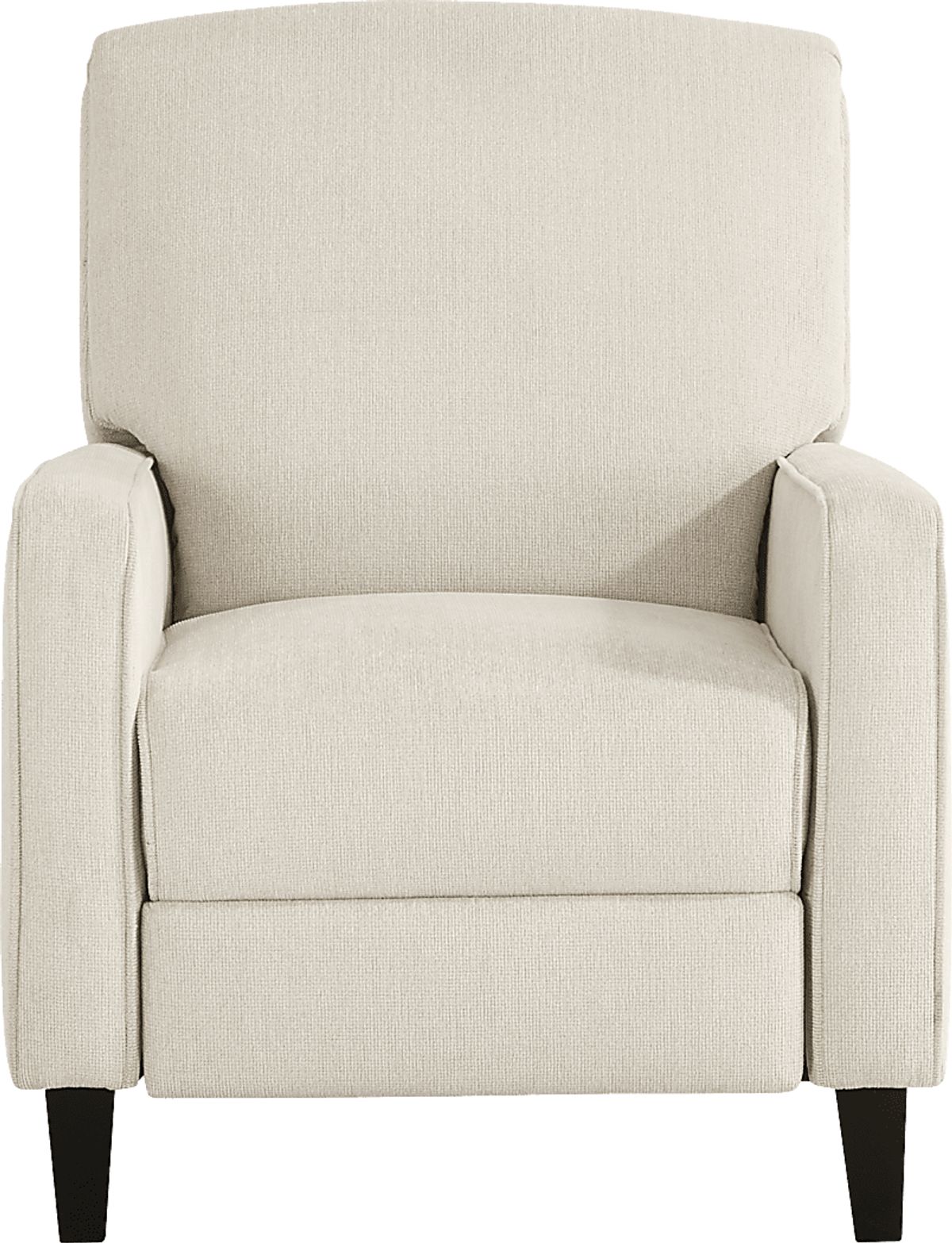 Laken Almond Beige Woven Push Back Recliner | Rooms to Go
