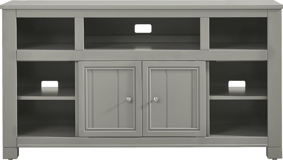 Lakeside Cottage Gray 64 in. Console | Rooms to Go