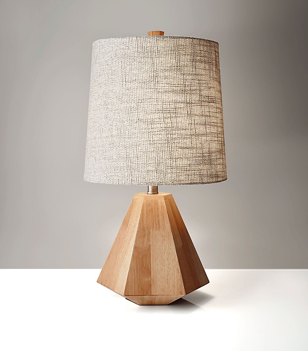 Lakeside Court Natural Lamp - Rooms To Go