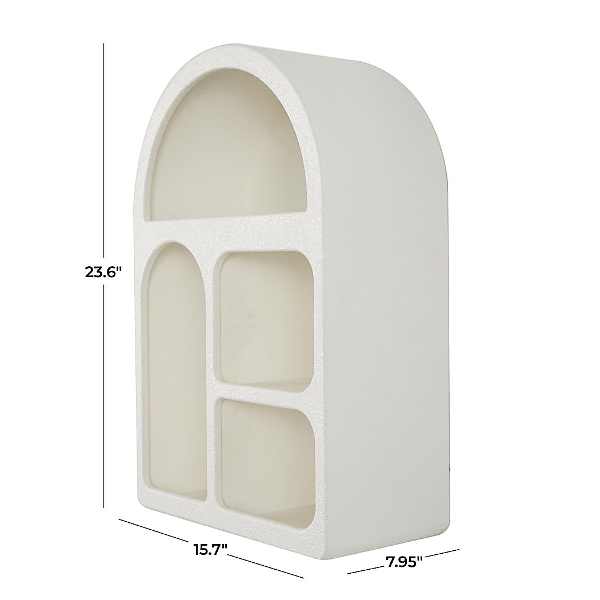 Laldo Beige Colors,Light Wood,White Wood Wall Shelf | Rooms to Go