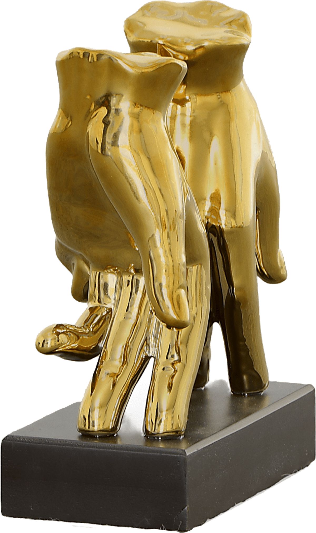 Laloni Gold Yellow Sculpture | Rooms to Go