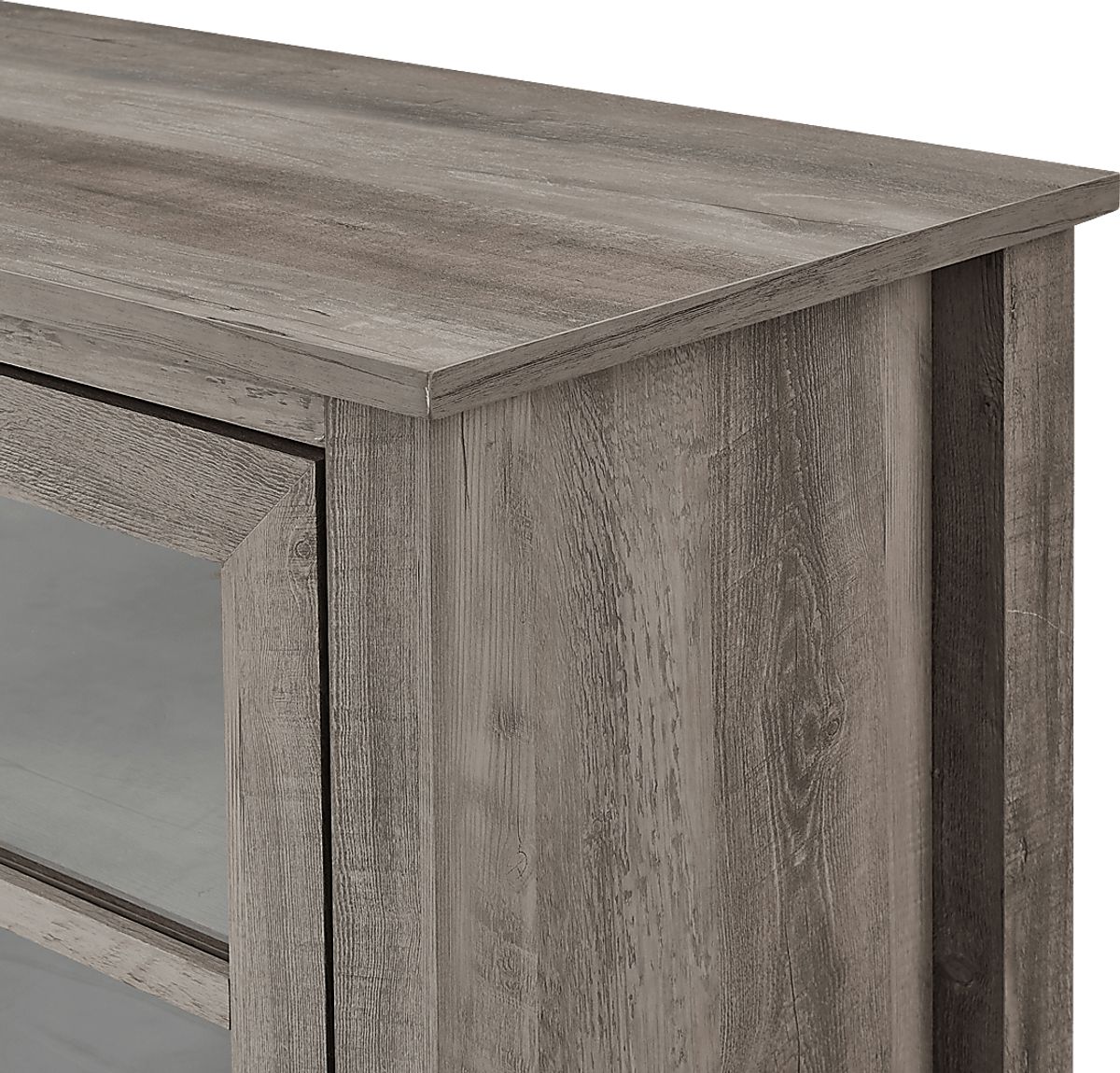 Lambdin Gray 70 in. Console With Electric Fireplace | Rooms to Go