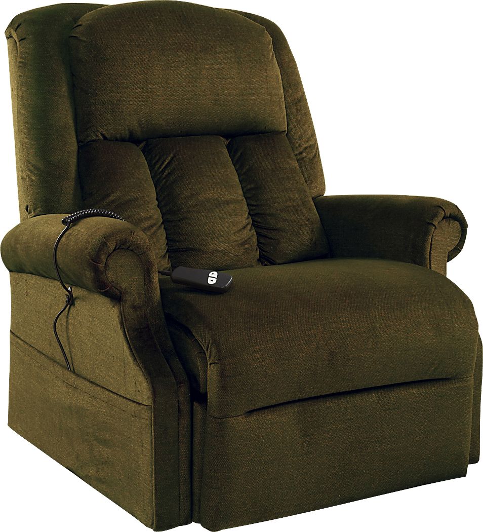 Lambeth Green Lift Chair Power Recliner - Rooms To Go