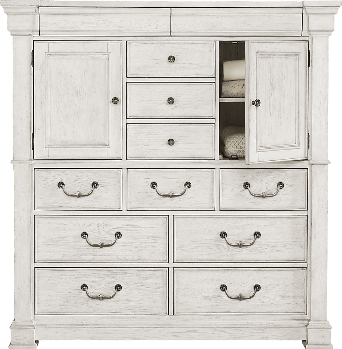 Landon Creek 2 Pc White Colors,White Chest | Rooms to Go