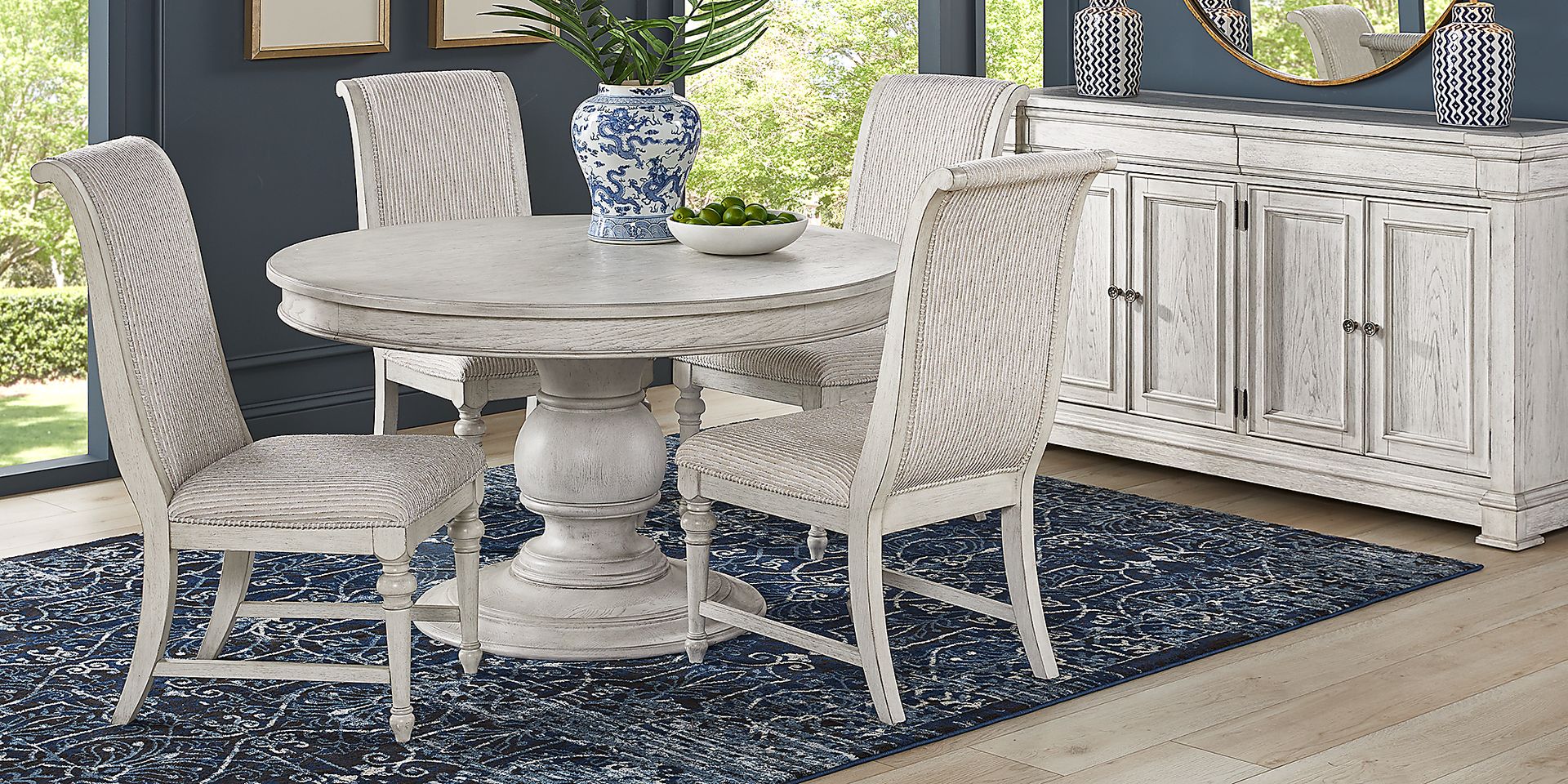 Landon Creek White Colors,White Dining Table | Rooms to Go