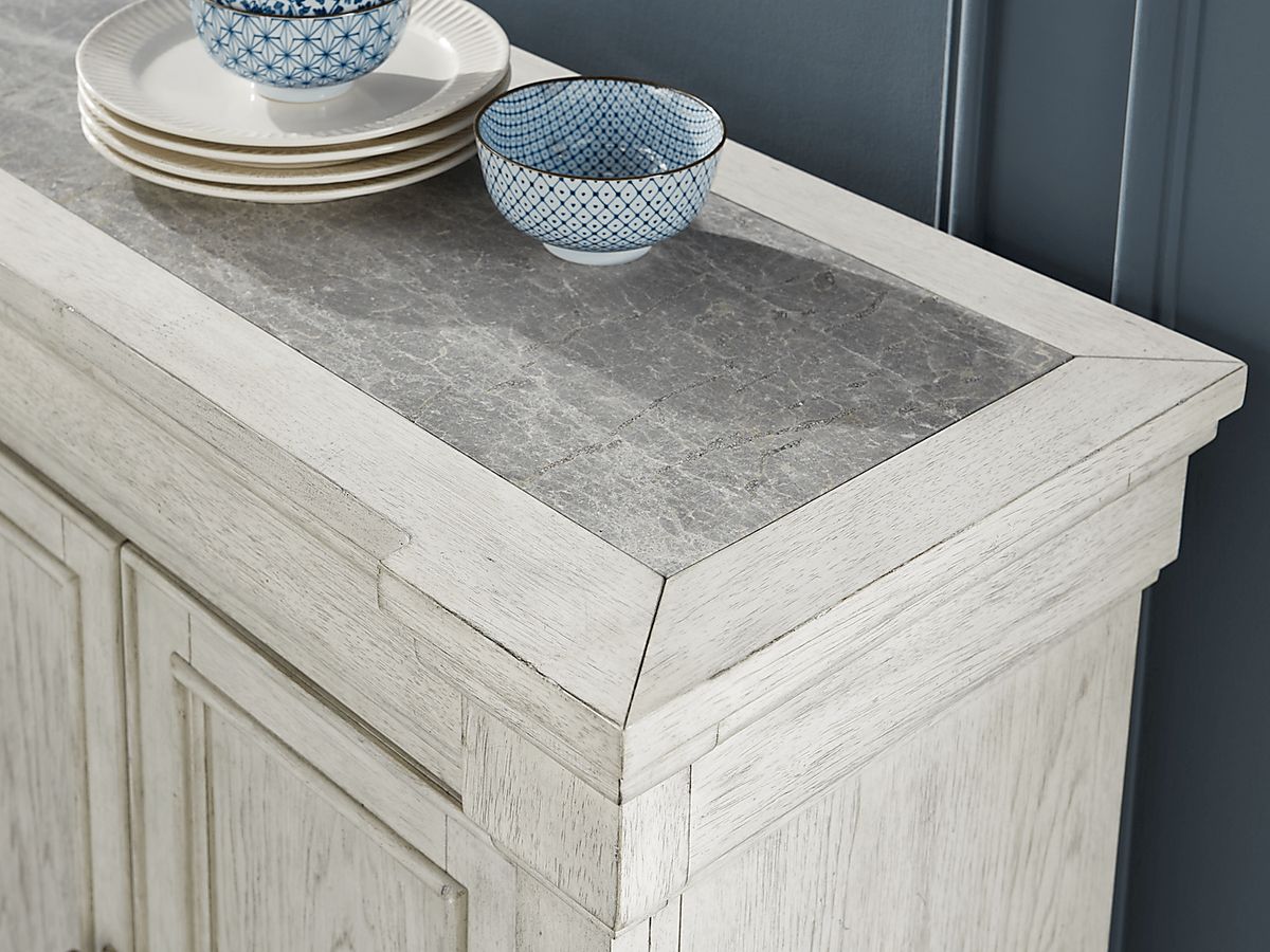 Landon Creek White Colors,White Server | Rooms to Go