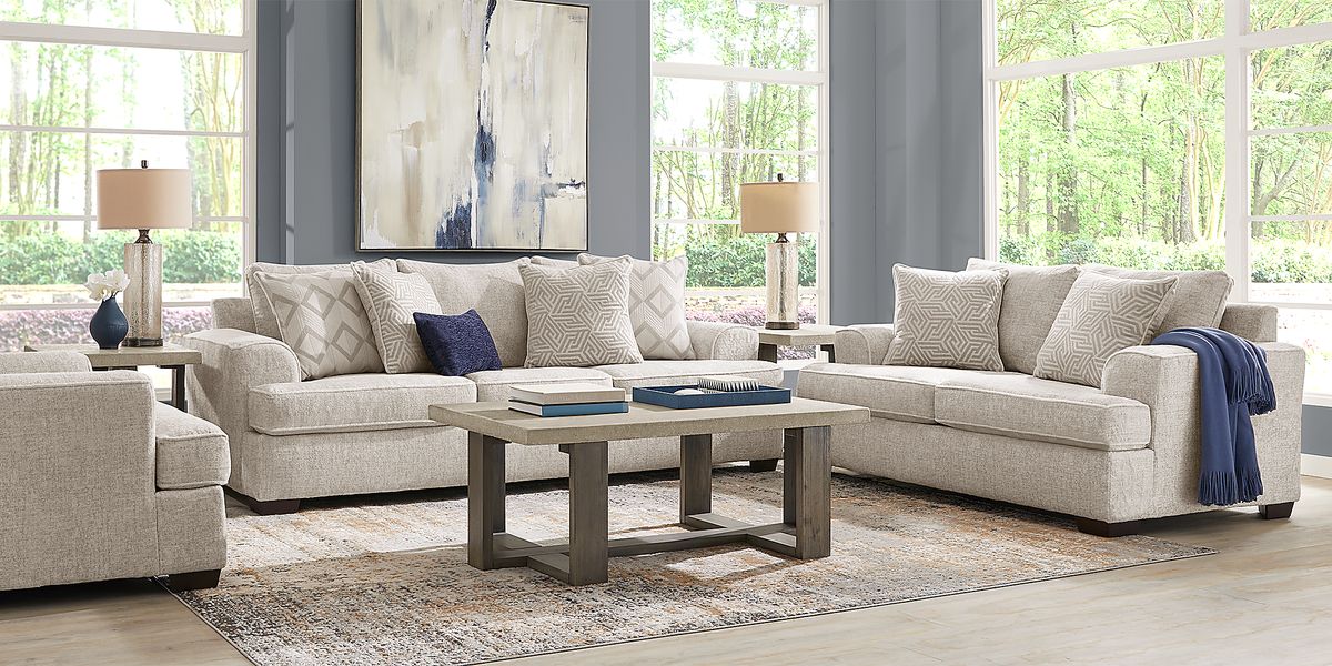 Landon Hills Cream 2 Pc Living Room - Rooms To Go