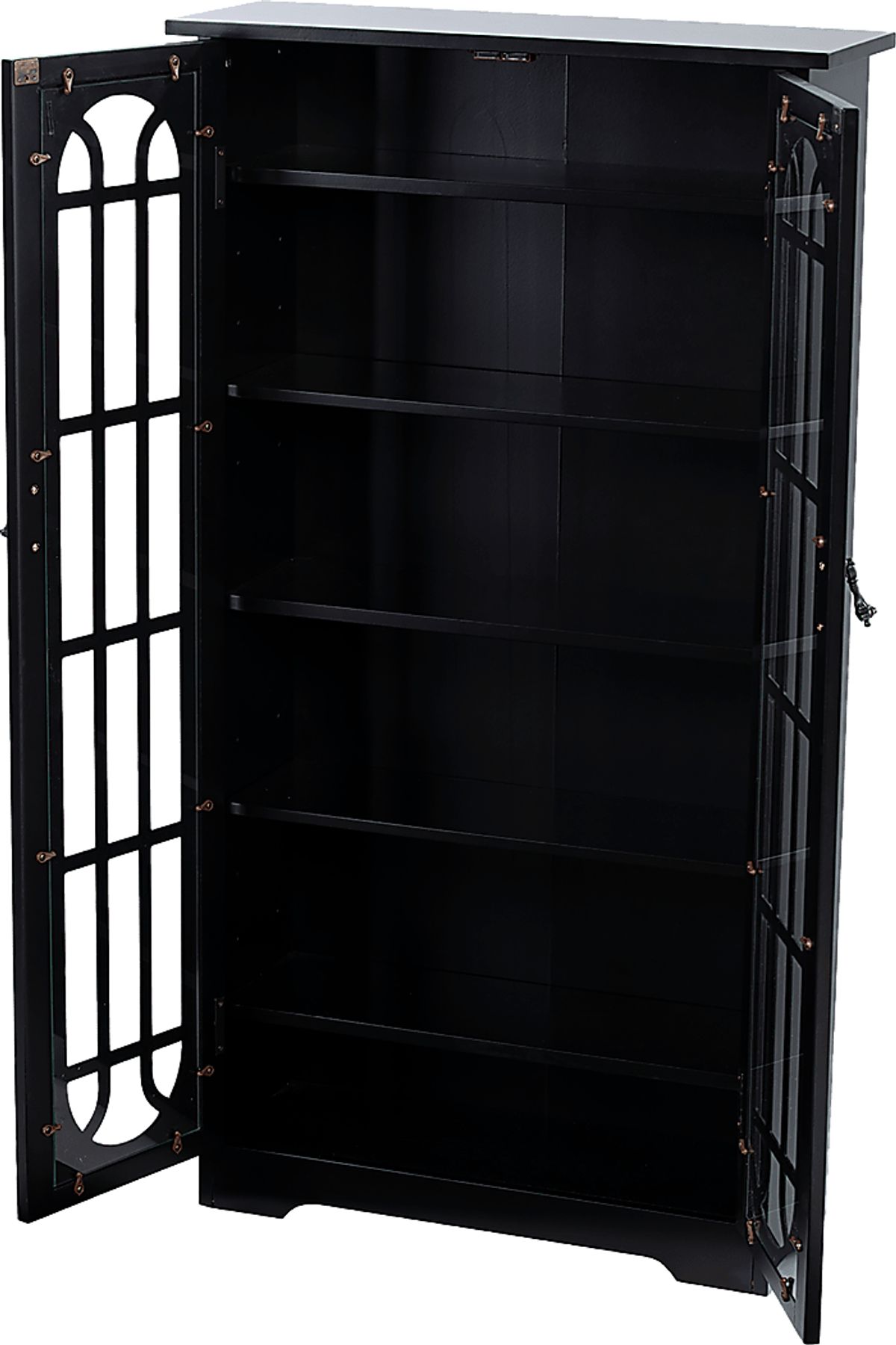 Laneham Black Black,Colors Curio Cabinet | Rooms to Go