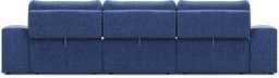 Laney Blue Polyester Fabric 3 Pc With Chaise Left Sectional | Rooms to Go