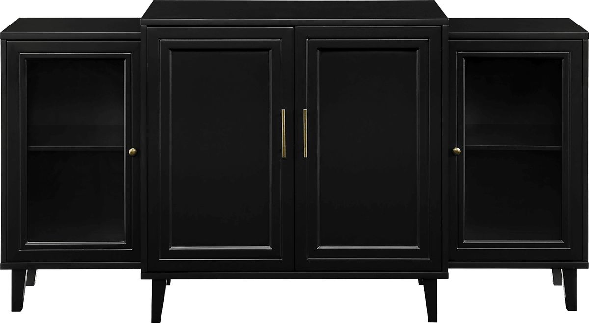 Langwater Black Black,Colors Sideboard | Rooms to Go