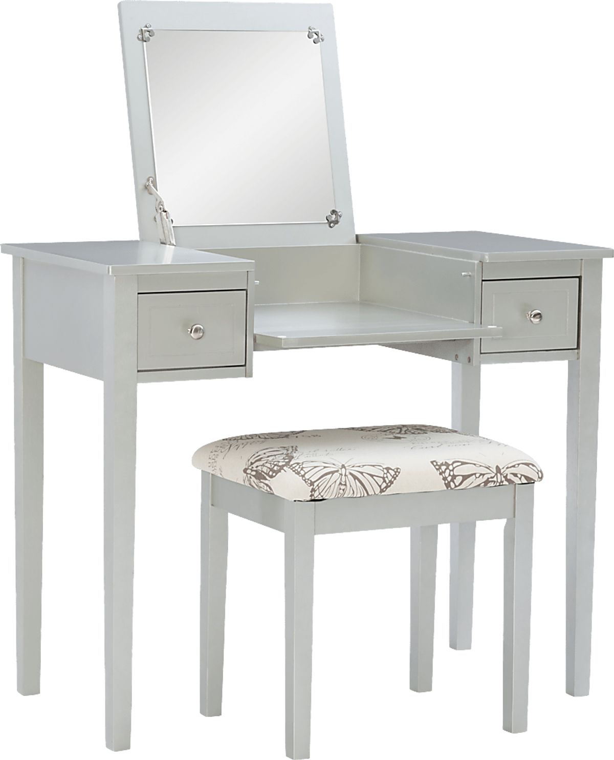 Larkbunting Gray Vanity | Rooms to Go