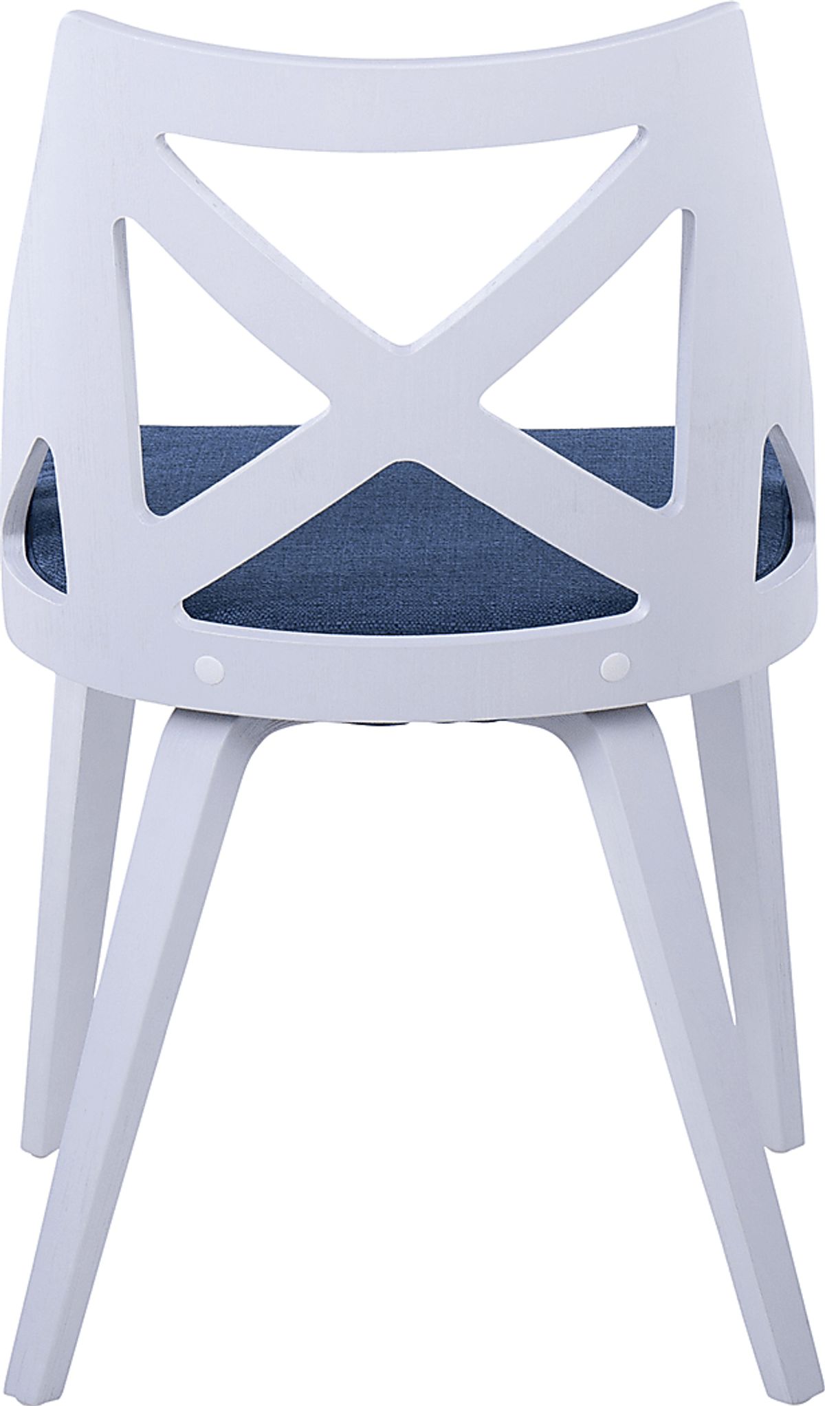 Lauber I Blue Polyester Fabric Dining Chair | Rooms to Go