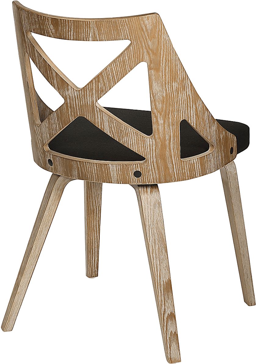 Lauber II Black Side Chair Set of 2 - Rooms To Go