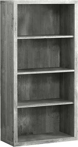 Laureston Gray Bookcase | Rooms to Go