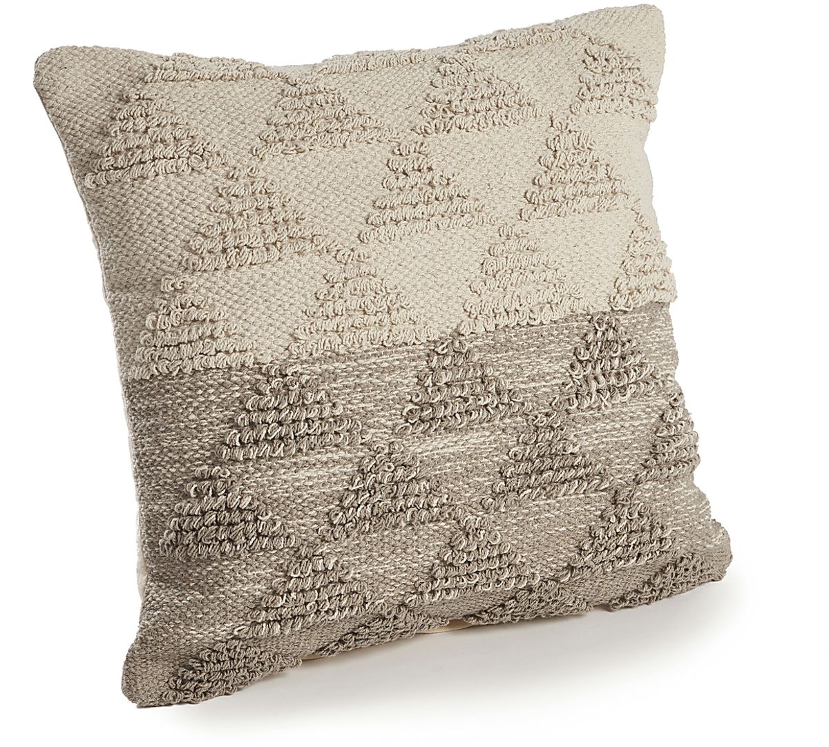 Lavellar Beige Cotton Fabric Throw Pillow | Rooms to Go