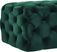 Layla Quinn Green Polyester Fabric Ottoman - Rooms To Go