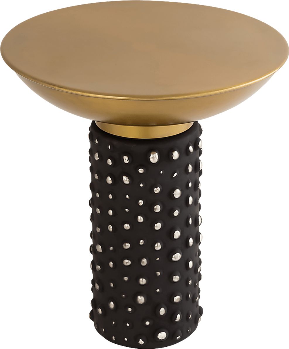 Lazelle Brass Accent Table - Rooms To Go