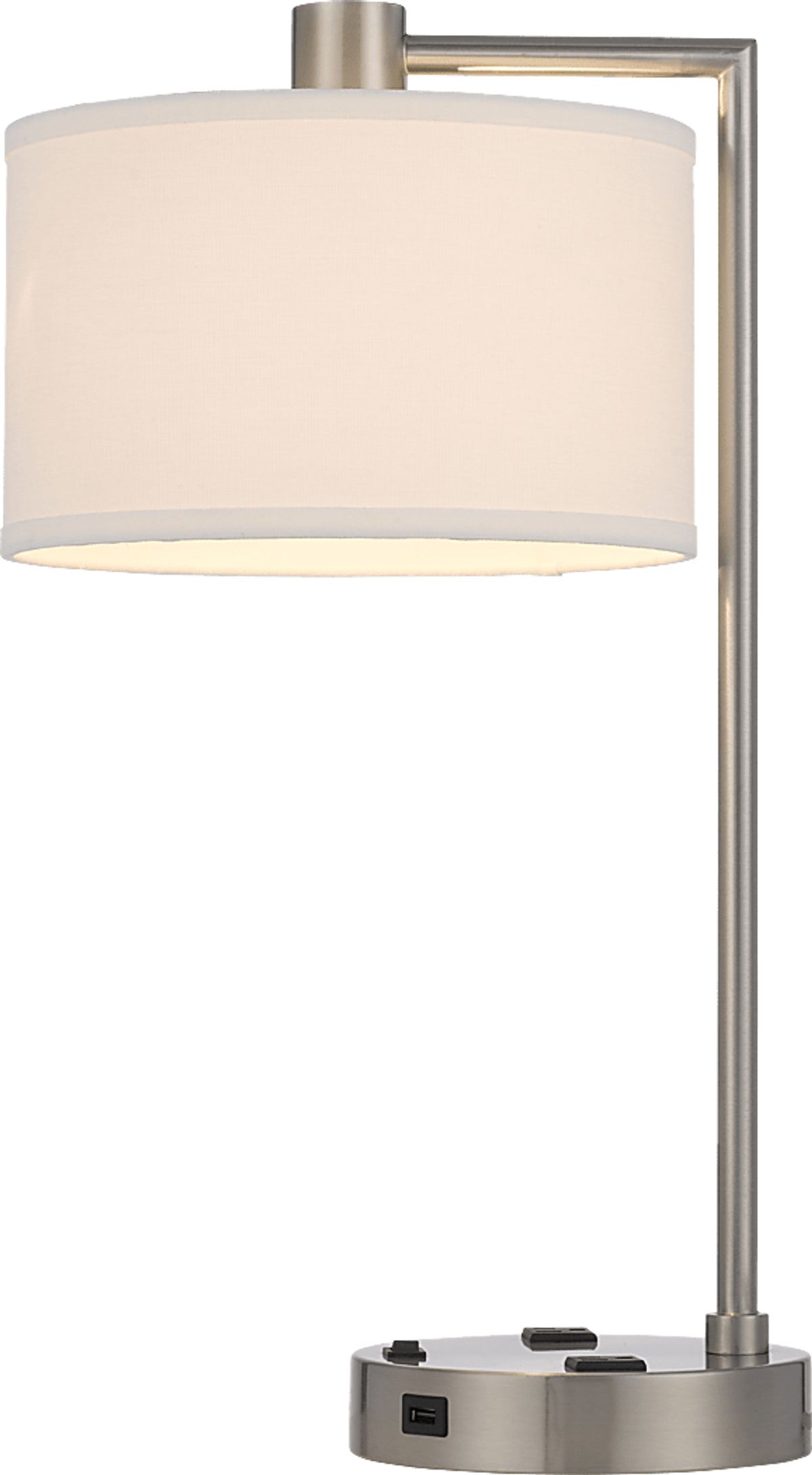 Leonard Point Silver Gray Table Lamp | Rooms to Go