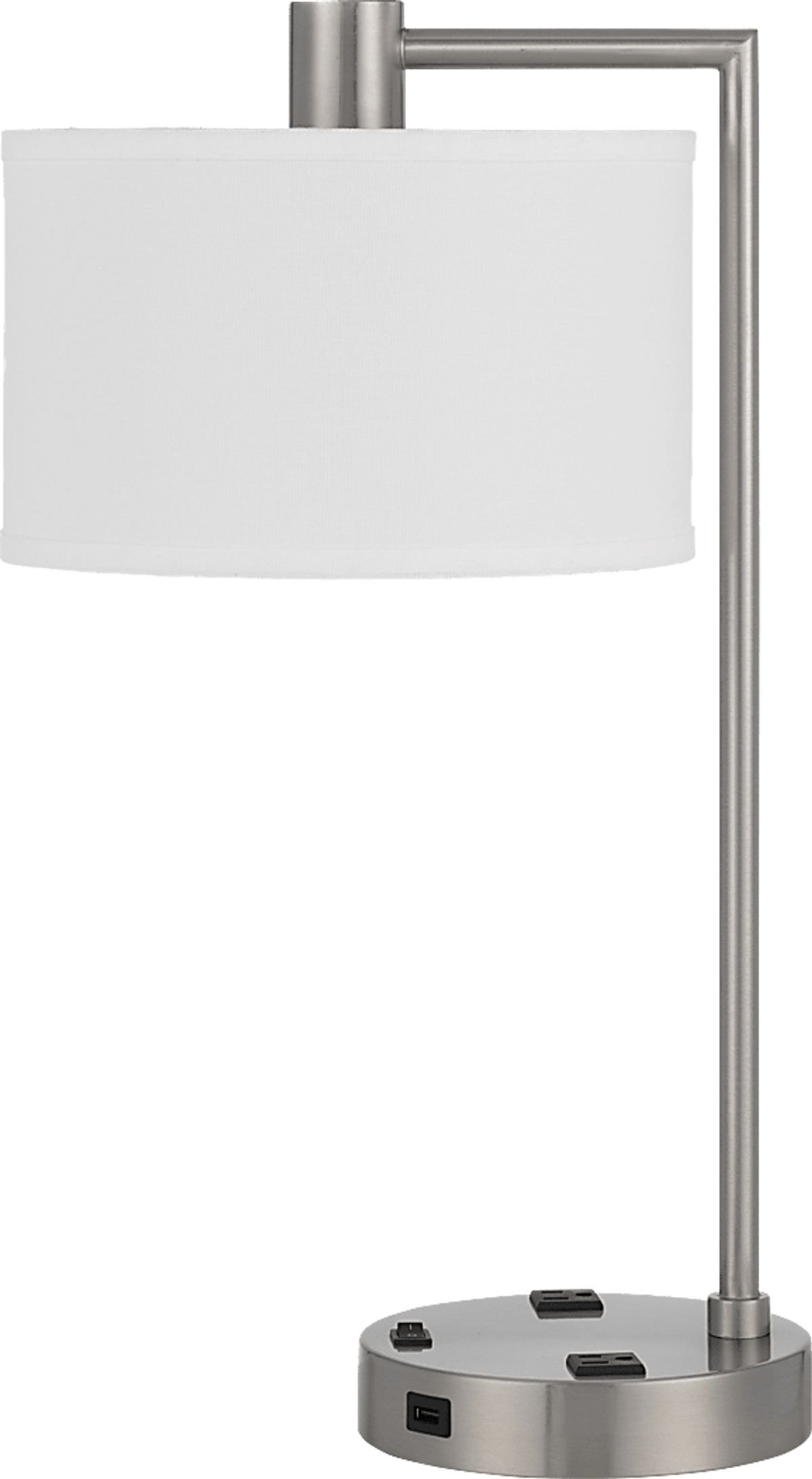 Leonard Point Silver Gray Table Lamp | Rooms to Go