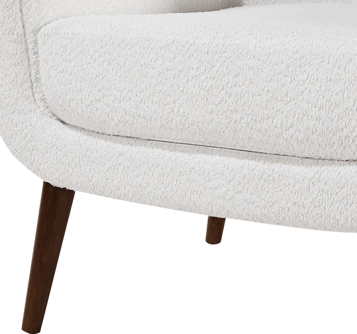 Lepaio White Polyester Fabric Arm Chair | Rooms to Go