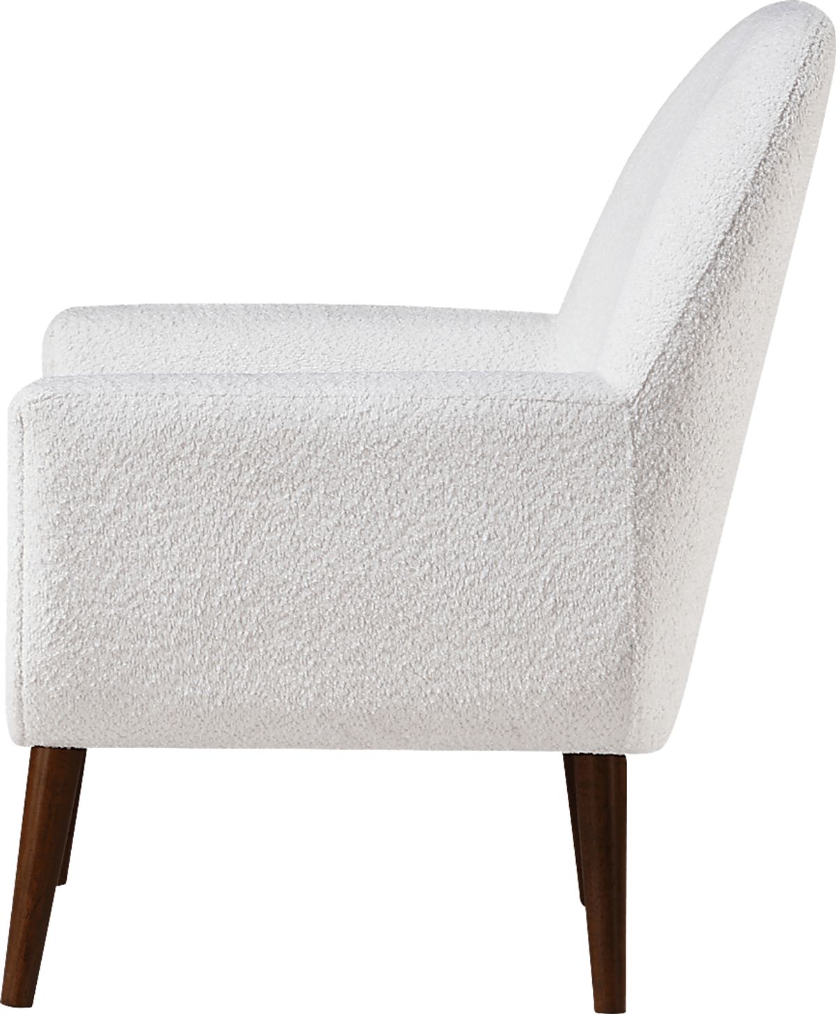 Lepaio White Polyester Fabric Arm Chair | Rooms to Go