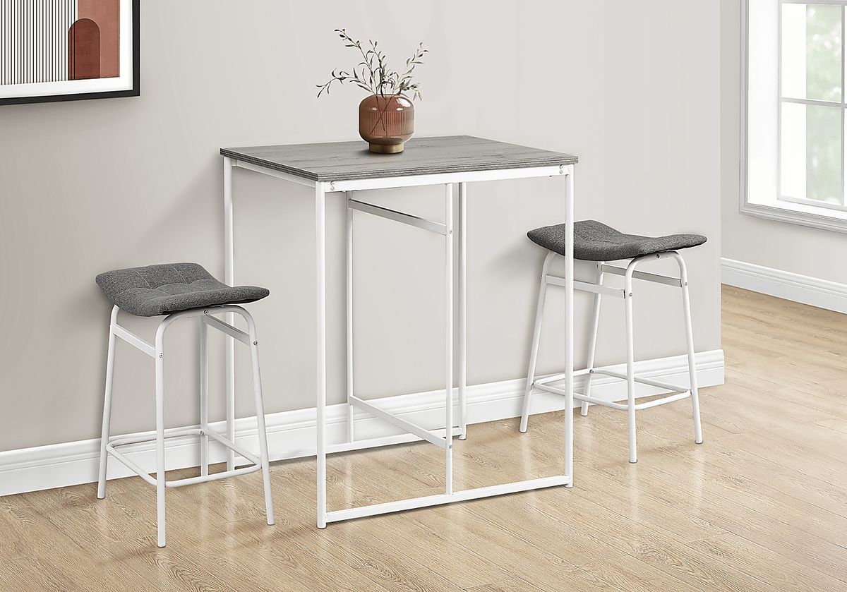 Lessardy Gray Counter Height Dining Table | Rooms to Go