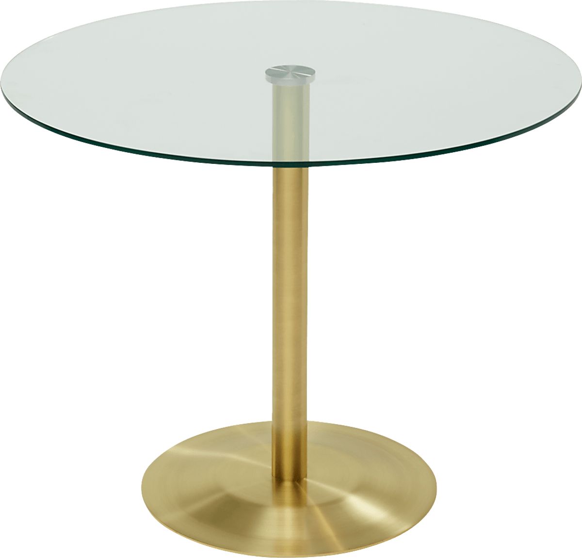Letnes Gold Yellow Bistro Table | Rooms to Go